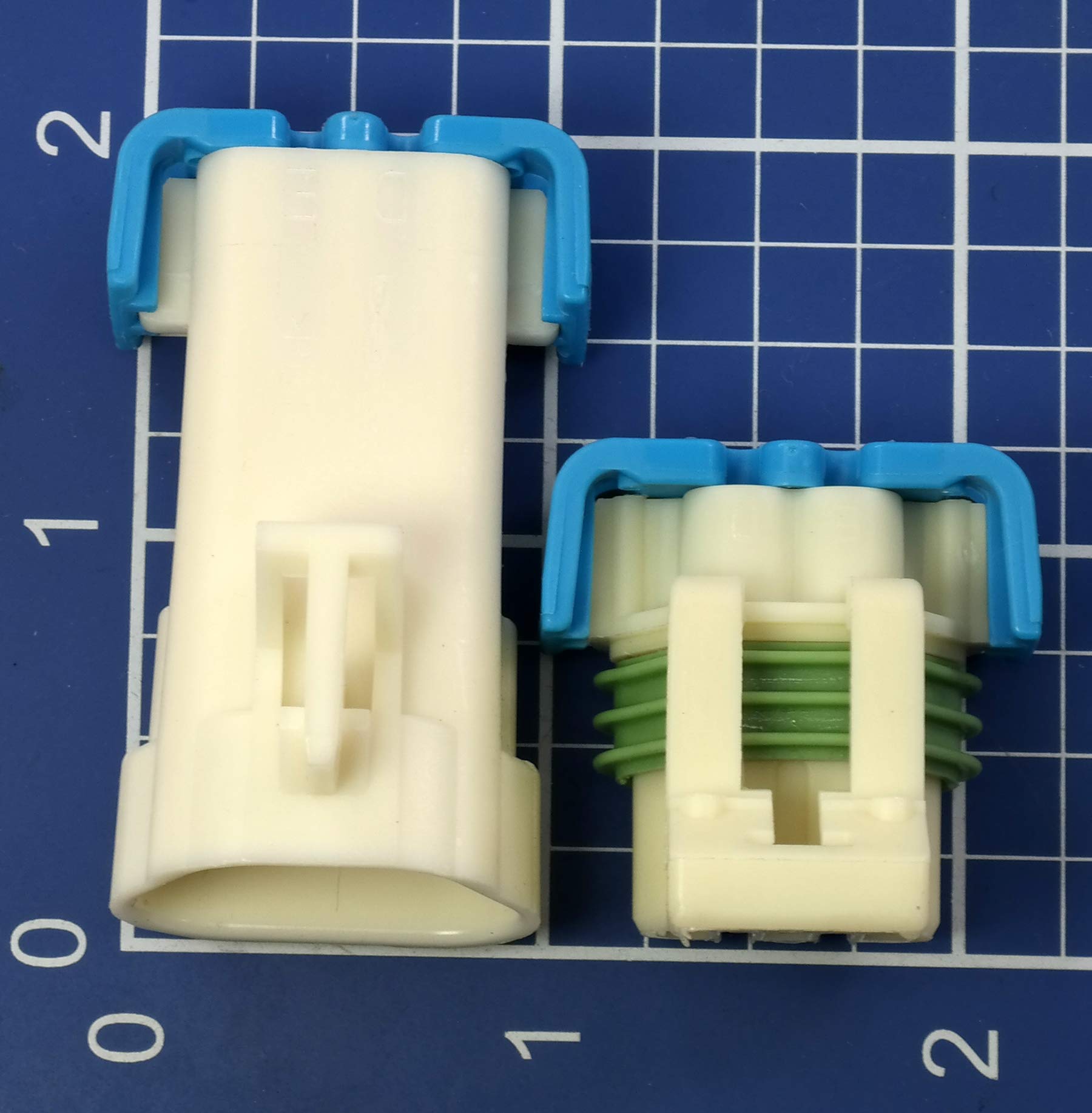 (2 Set) 5-Pin Seal Metri-Pack Assembly Connector Repair for Pontiac G6 (Left & Right) Headlights Connector Kit