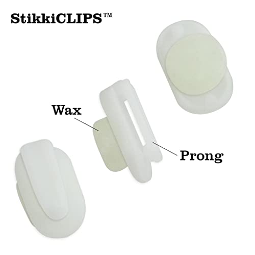 Stikki Works White Clips 20 per Pack Teacher Classroom Aid