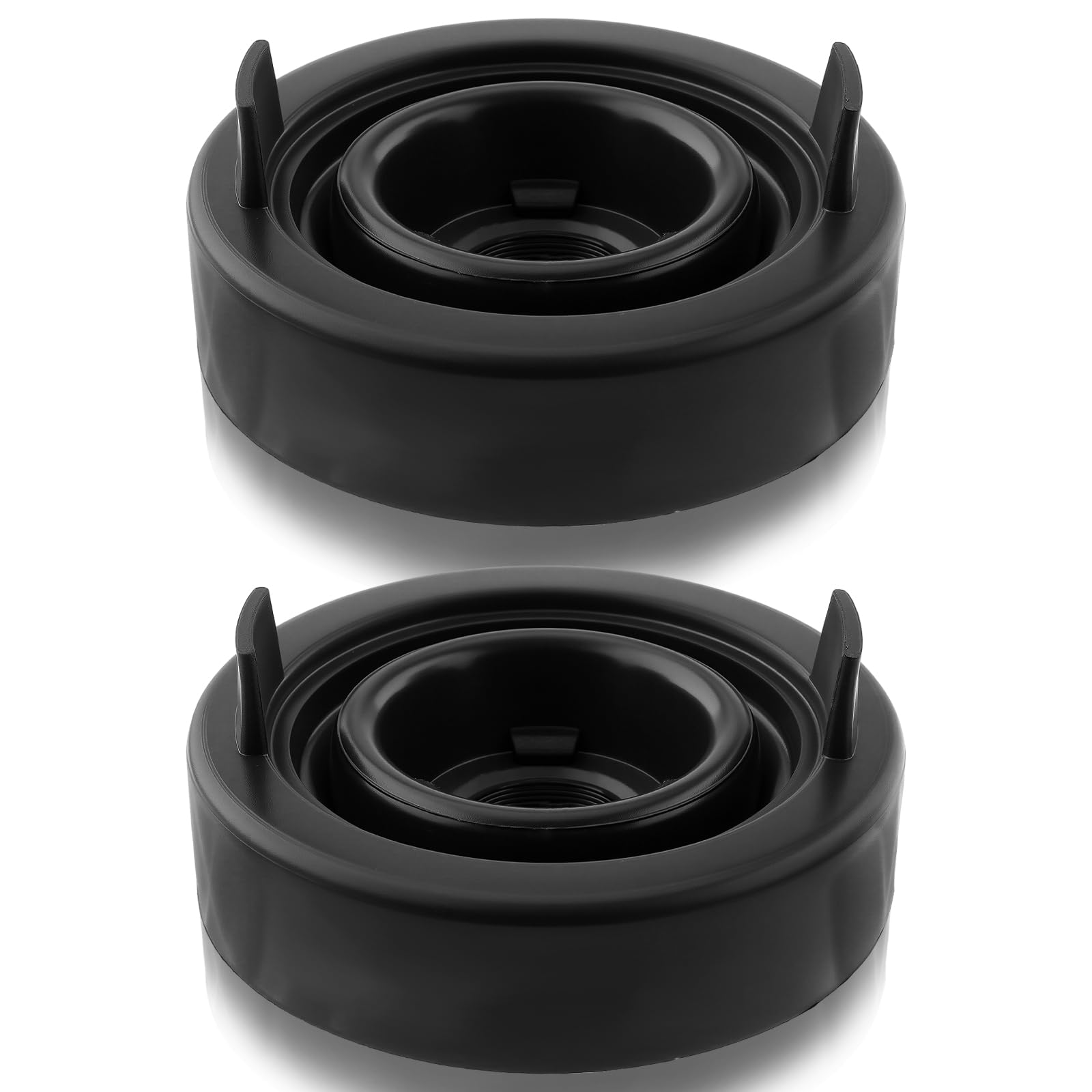 GoaMotors 2 Pcs Headlight Dust Cover 80mm Headlight Cap Rubber Seal with 20mm Hole for LED Conversion Kit