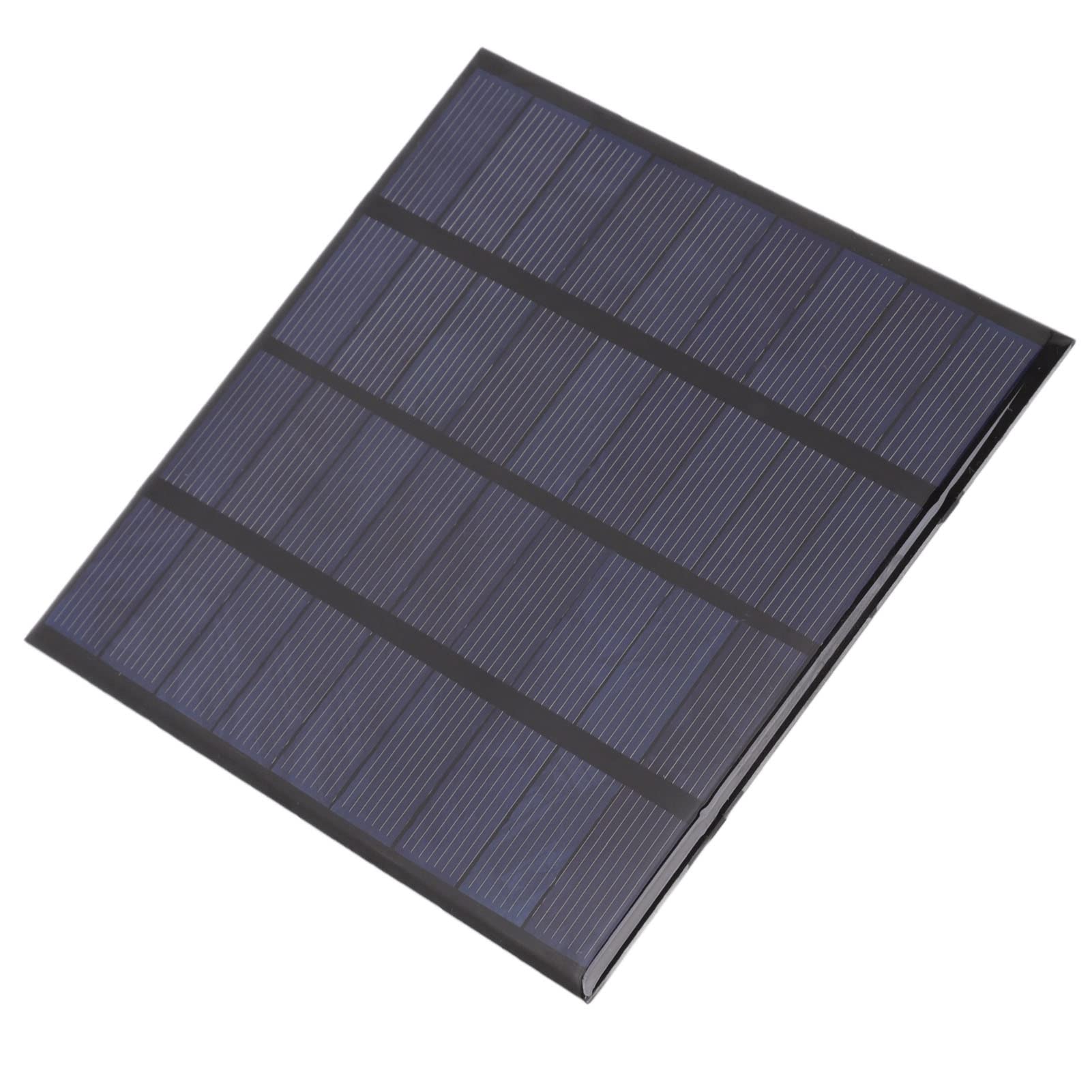 Solar Panel Battery Mini Tool Generating Panel Charger 9V Board Polysilicon Miniature 2W Utensil for Tool Tool Charger Power Battery Charger Battery Charging Solar Panels