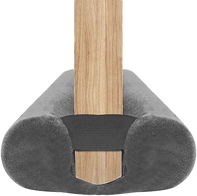 BKSAI Door Draft Stopper for Doors 29-35" No Adhesive Draft Stopper for Bottom of Door Draught Excluder Under Door Wind Blocker Reduce Noise Draught Excluder Sweep Sound Proof(Grey)