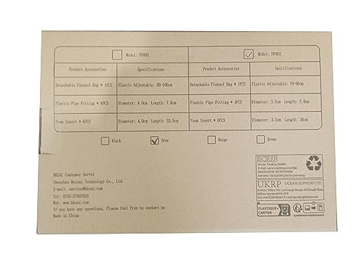 BKSAI Door Draft Stopper for Doors 29-35" No Adhesive Draft Stopper for Bottom of Door Draught Excluder Under Door Wind Blocker Reduce Noise Draught Excluder Sweep Sound Proof(Grey)