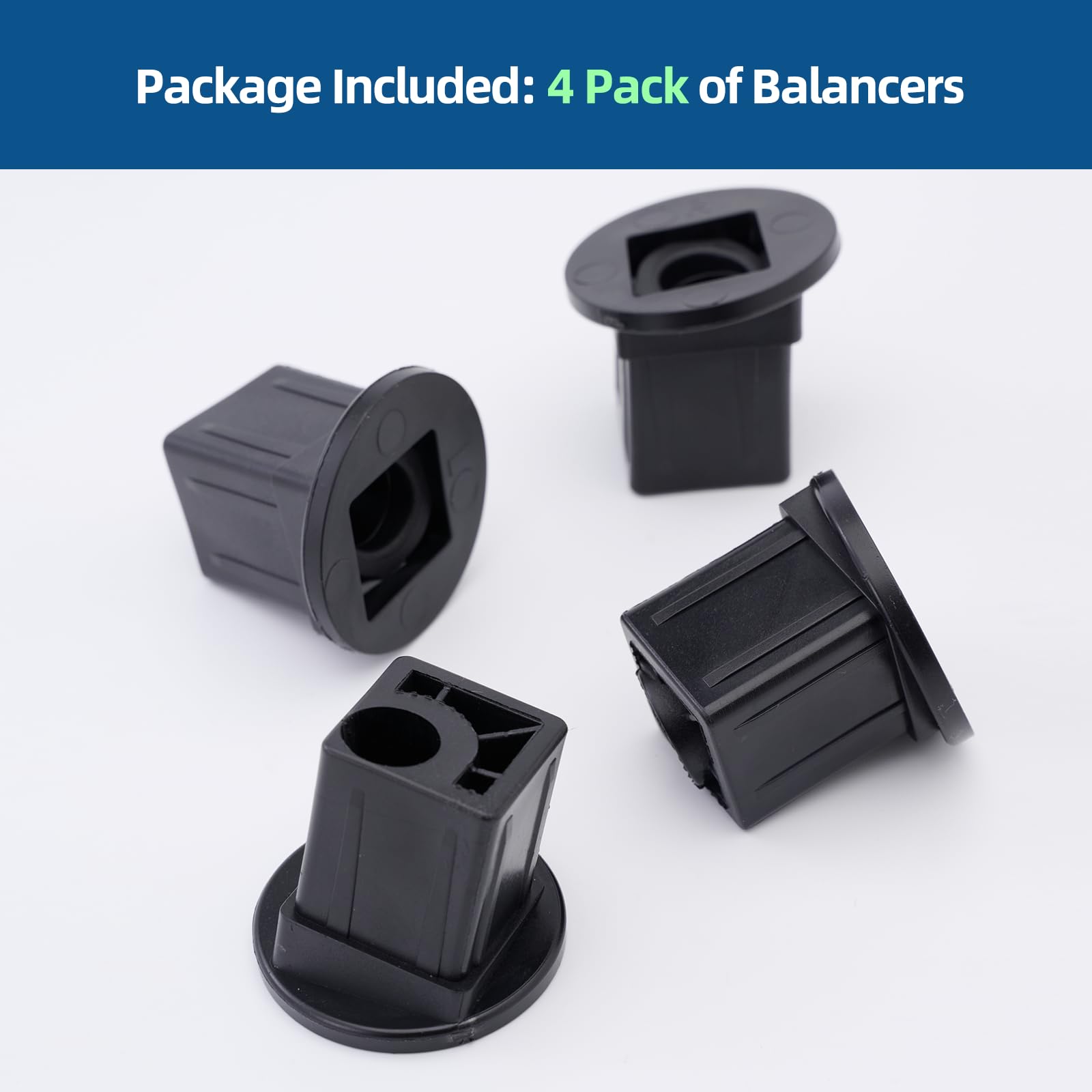 GRILLHOME Inserted Balancers for Blackstone Griddle Stand Which Fit for 22'' or 17'' Table Top Grill, Set of 4, Griddle Accessories to Make The Legs Fully Touch The Ground