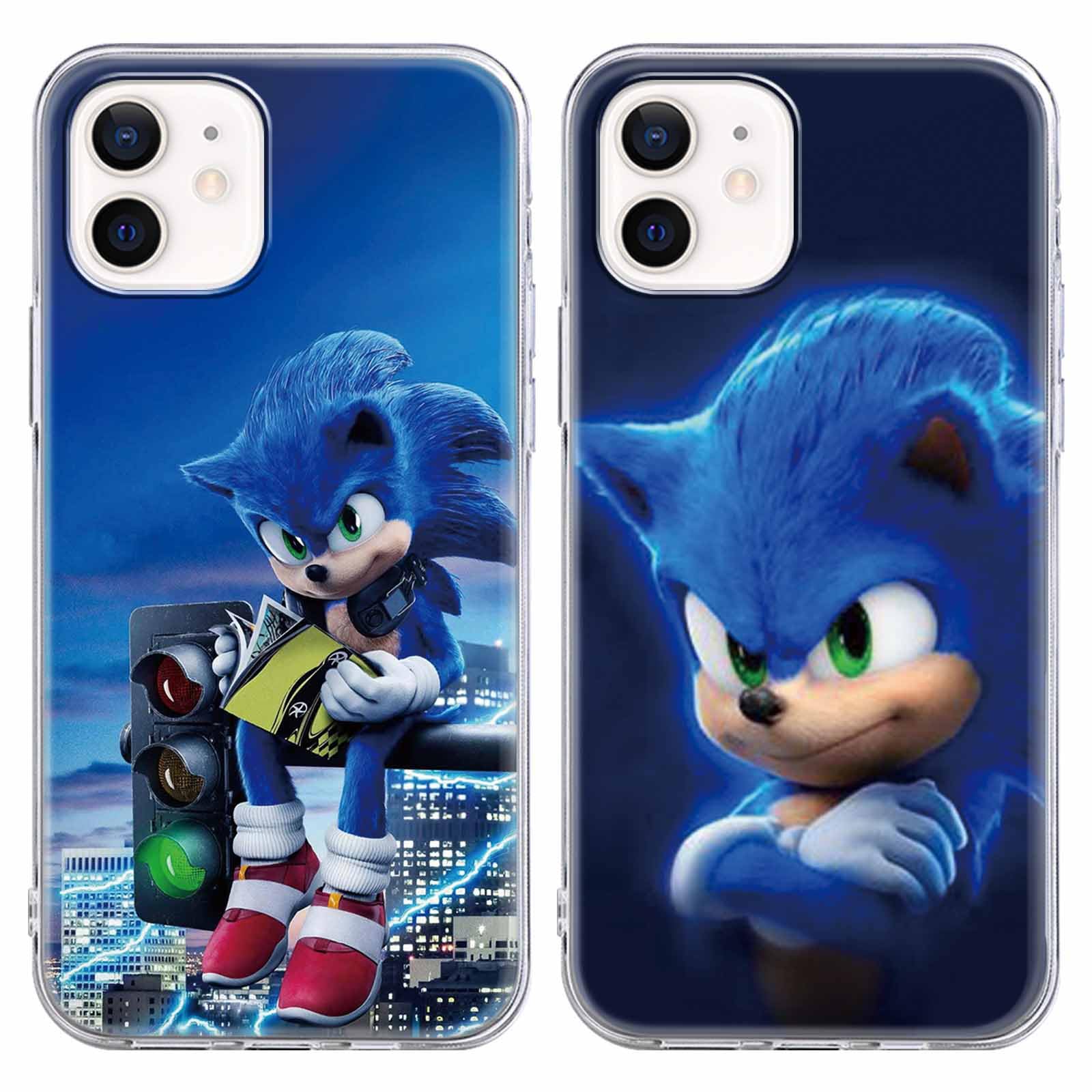 2 × Cool Phone Case for iPhone 12 Pro /iPhone 12 Case Clear 6.1",Adventure Games Anime Printed,Game Character Design Pattern Transparent Cases for Men Boys Women Girls,Soft TPU Funda for iPhone12 Pro