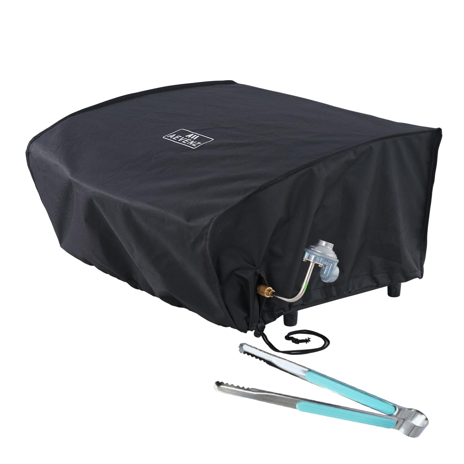 22" Frying Pan Cover Covered Version - Heavy Duty Waterproof 600D Polyester Canvas Tabletop Frying pan lid, Grill Cover ,Designed for Blackstone