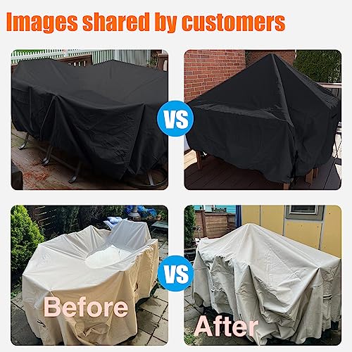 WOMACO Patio Furniture Cover Support Poles, Adjustable Metal Patio Sofa/Table Cover Poles Post, Outdoor Dining Set Cover Holder Stand, Grill Griddle Cover Support Pole (1 Pack)