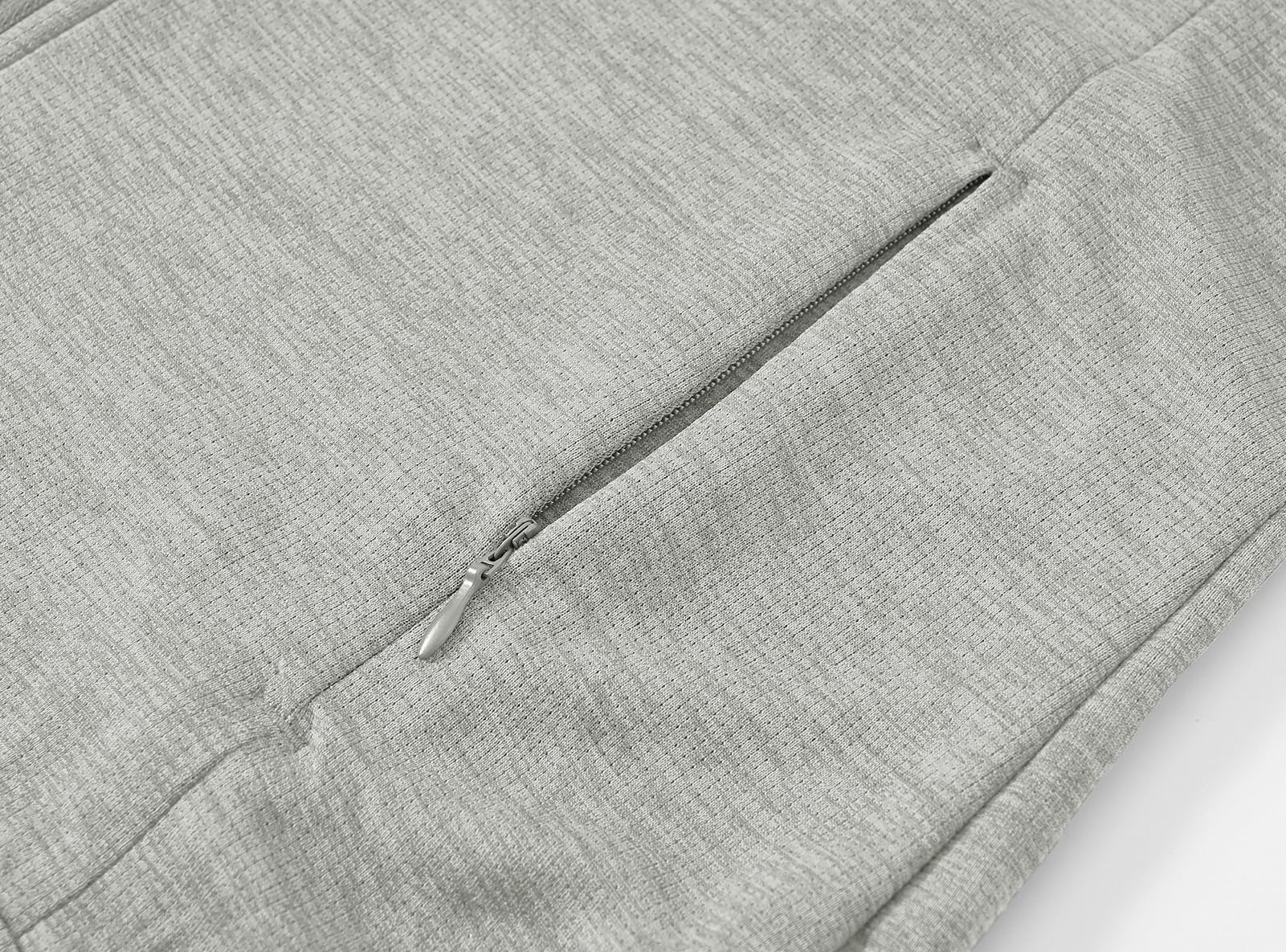 BASUDAM Women's Hiking Shirts Lightweight UPF 50+ Sun Protection Open Zippered Outdoor Hoodie Jackets Silver Gray XL