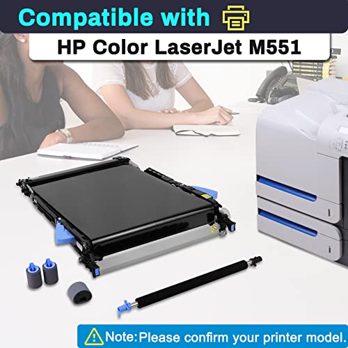 CF081-67904 RM2-7448 Transfer Belt Kit for hp Color Laserjet M551 Includes RM1-8177 ITB, CF081-67907 Transfer Roller and CF081-67903 Roller Kit