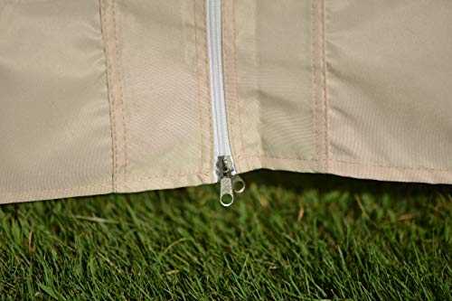 12'x14' Hardtop Metal Gazebo, Outdoor Galvanized Steel Double Roof Canopy, Aluminum Frame Permanent Pavilion with Netting and Curtains for Patio, Backyard, Deck and Lawns