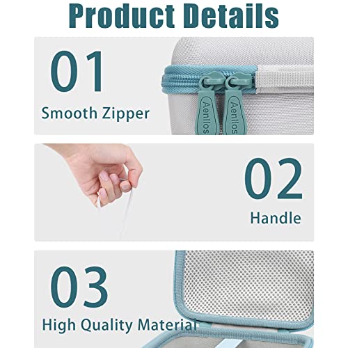 Aenllosi Hard Carrying Case Compatible with Vixic D1600 Rechargeable Label Printer (for Vixic D1600)
