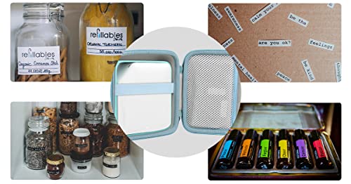 Aenllosi Hard Carrying Case Compatible with Vixic D1600 Rechargeable Label Printer (for Vixic D1600)