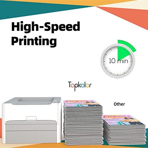 Topkolor 962XL Ink Cartridges Combo Pack Compatible HP 962 XL Compatible HP 9015e 9018e 9015 9018 9010 9020 9012 e Series Printer, 5 Pack
