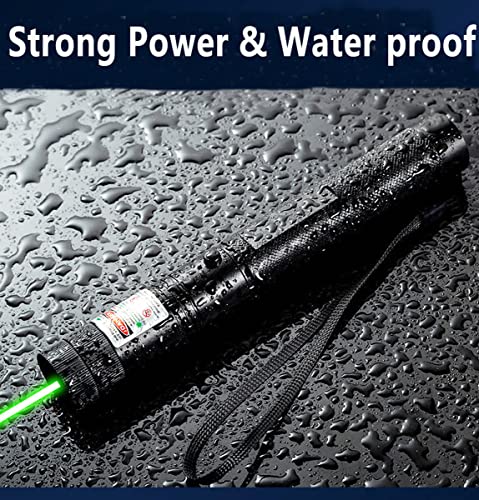 Green Laser Pointer, Long Range Green High Power USB Rechargeable Laser Pointer Pen for presentations Astronomy Hunting