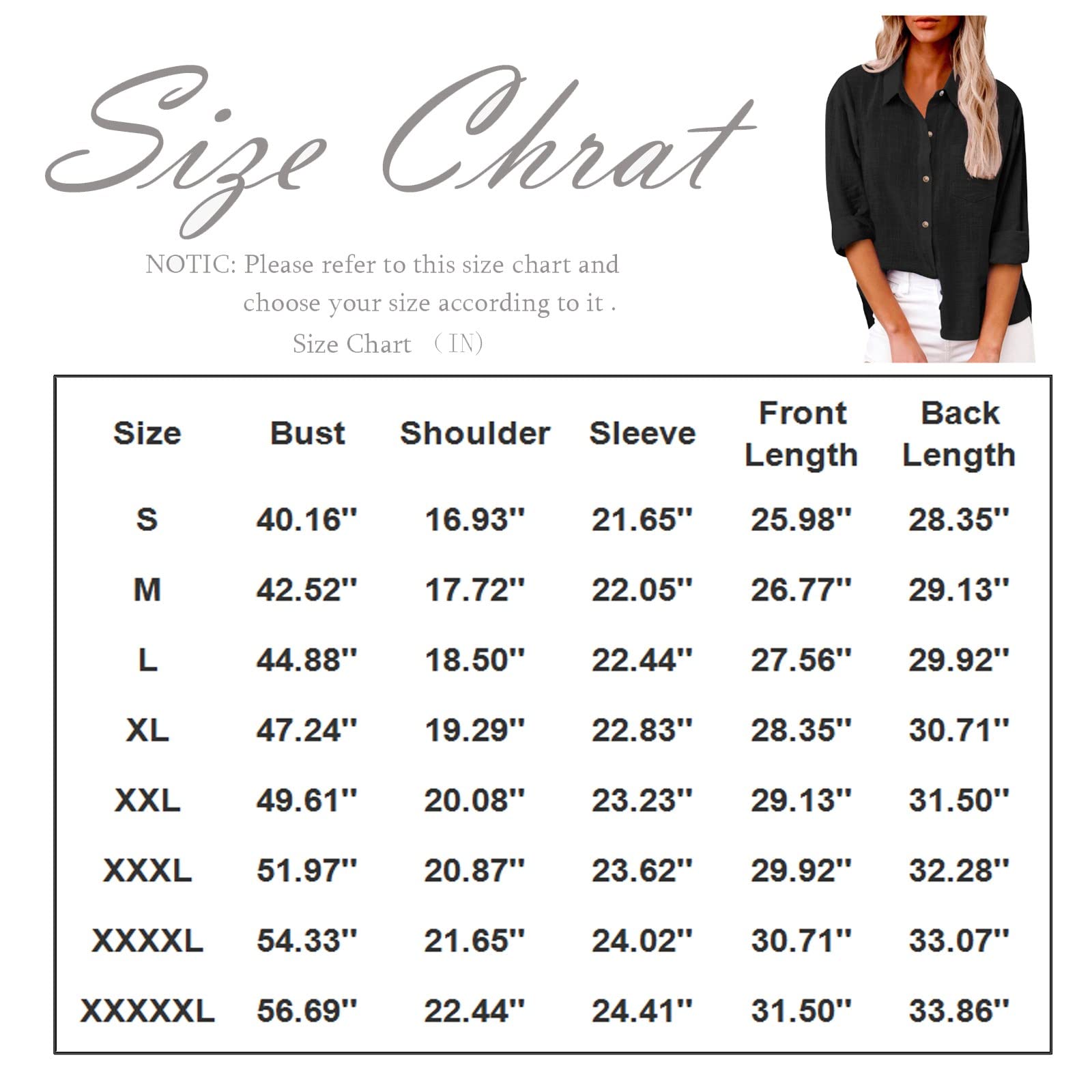 Womens Linen Tops 2023 Suumer Cotton Button Down Long Sleeve Blouse Casual V-Neck Roll Up Gauze Shirts Loose Fit Solid Color Trendy Comfy Lightweight Plus Size Ruffle Hem Tee(C-Beige,3XL