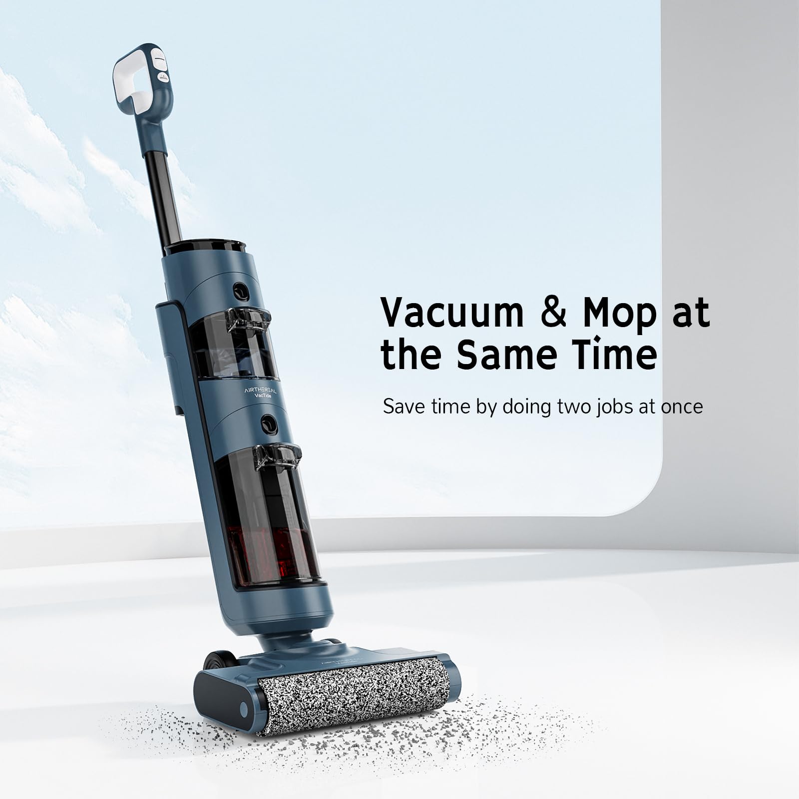 AIRTHEREAL VacTide Wet Dry Vacuum Cleaner, V2 – Pro, Blue