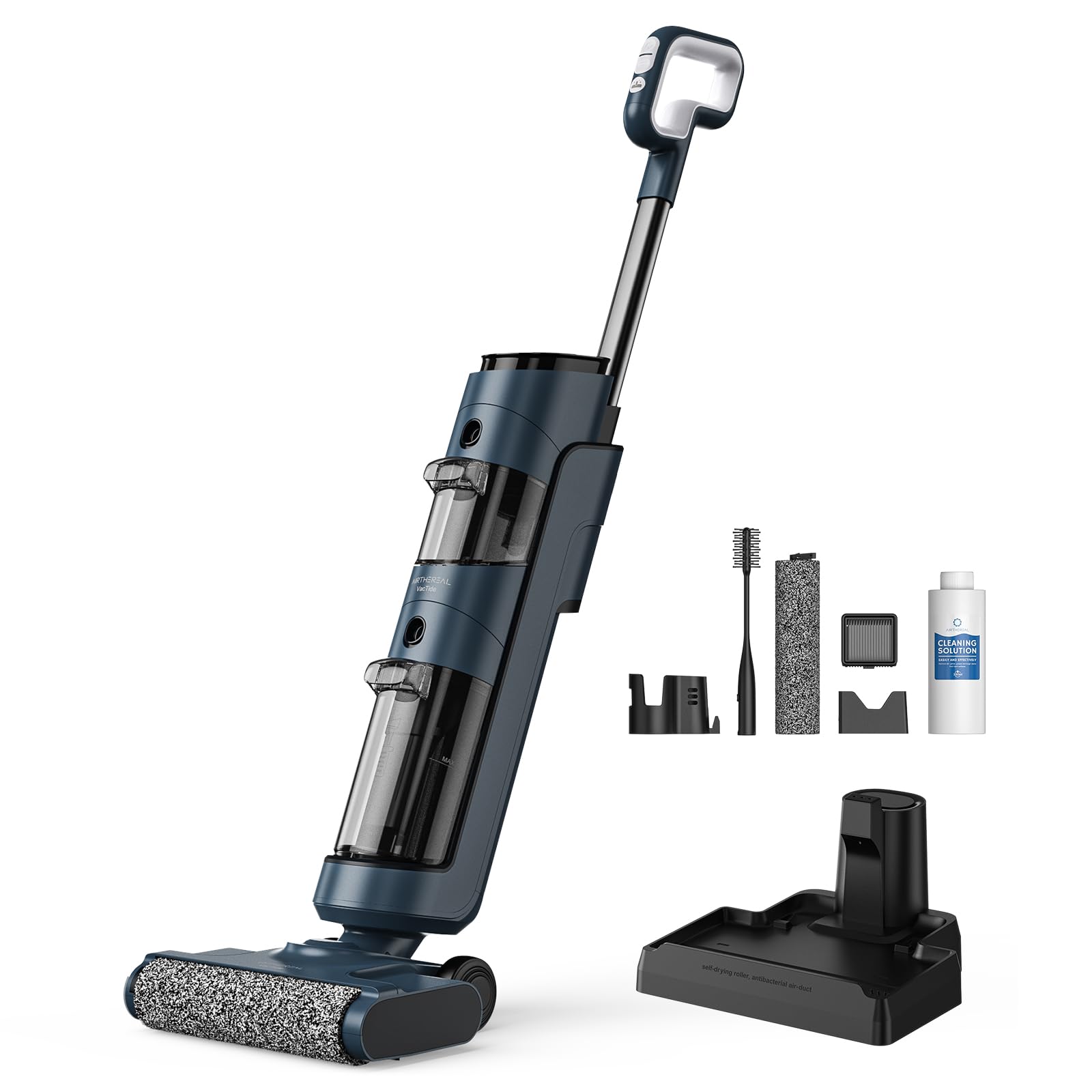 AIRTHEREAL VacTide Wet Dry Vacuum Cleaner, V2 – Pro, Blue