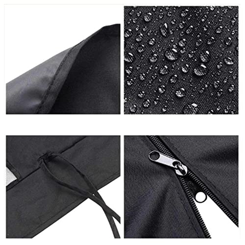 Menolana Outside Canopy Outdoors Gazebo Netting Large Rectangular 12" Easily Set up Patio Hardtop Gazebo Patio Backyard Sun Shades Shelter Screen Tents, Black 10x10FT
