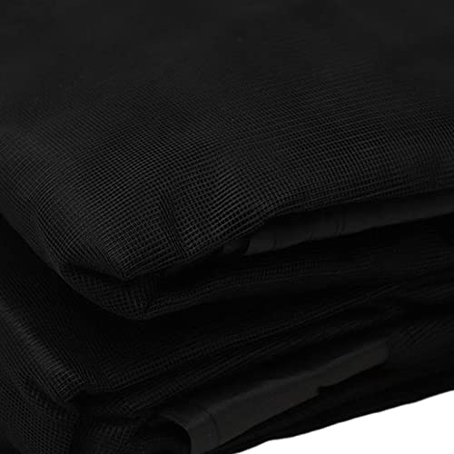 Menolana Outside Canopy Outdoors Gazebo Netting Large Rectangular 12" Easily Set up Patio Hardtop Gazebo Patio Backyard Sun Shades Shelter Screen Tents, Black 10x10FT