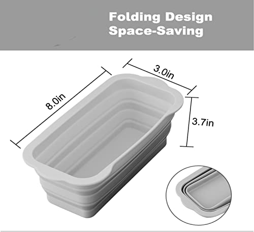 Damorr Replacement for Blackstone Grease Cup Liners & Blackstone Drip Pan Liners, for Blackstone Grease Catcher & Black Stone Grease Trays |Blackstone Griddle Accessories - Gray