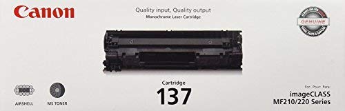 Canon 137 Toner Cartridge - Black - 2 Pack in Retail Packing
