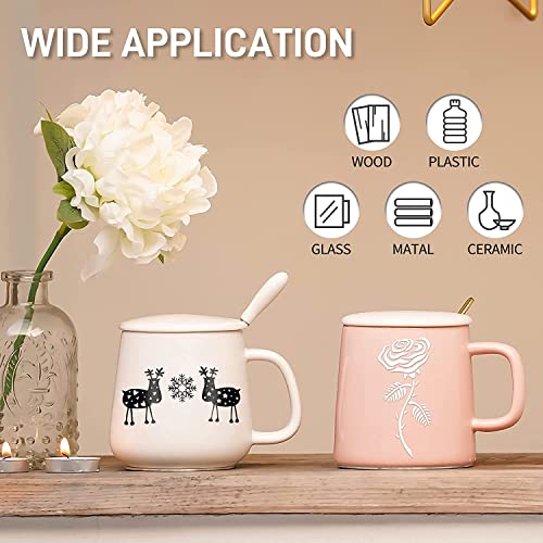 Permanent Vinyl Roll - 12" x70 Ft-Matte Black Self Adhesive Vinyl Roll for Silhouette Cameo, Decor Sticker, Cutting Machine, Craft Cutter Machine, Home Decal