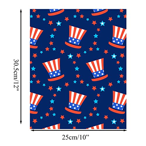Independence Day Heat Transfer Vinyl Rainbow Stripe Pattern Vinyl Vinyl Bundling Roll Soft Metal HTV Vinyl for Ironing Clothes and Other Fabrics 30x25cm Vinyl Stickers for Kids