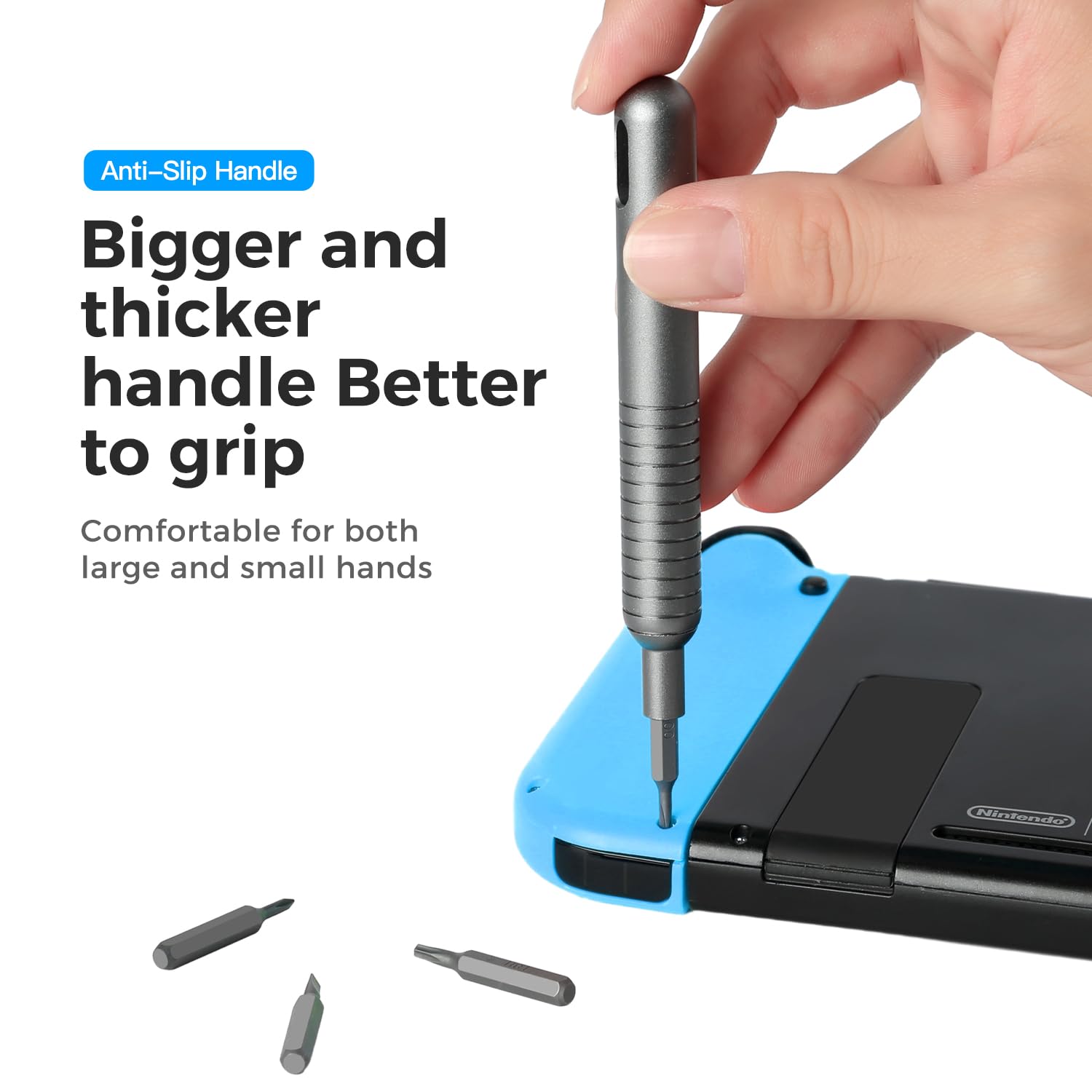 RARTOP Screwdriver - 51 in 1 Screwdriver Set with 48Pcs Mini Screwdriver Bits, Magnetic Screwdriver Phillips, Slotted, Square, Torx, Hex, Screwdriver Hand Tool Set for Electronics Repair