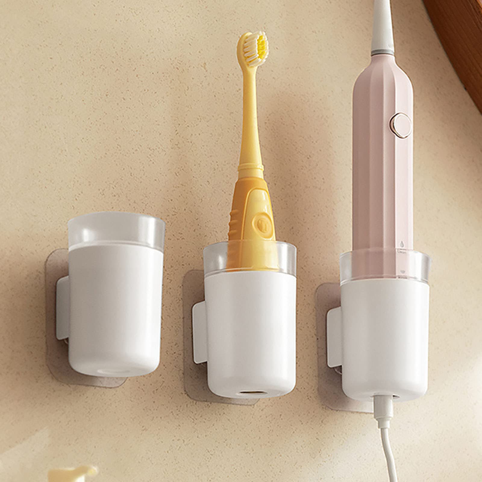 Rolling Tray Cover Wall Mounted Electric Toothbrush Holder Toothbrush Shelf Bathroom Toilet Toothbrush Storage Rack Toothbrush Holder Self Adhesive Electric Toothbrush Drying Rack Wall Mount Kitchen