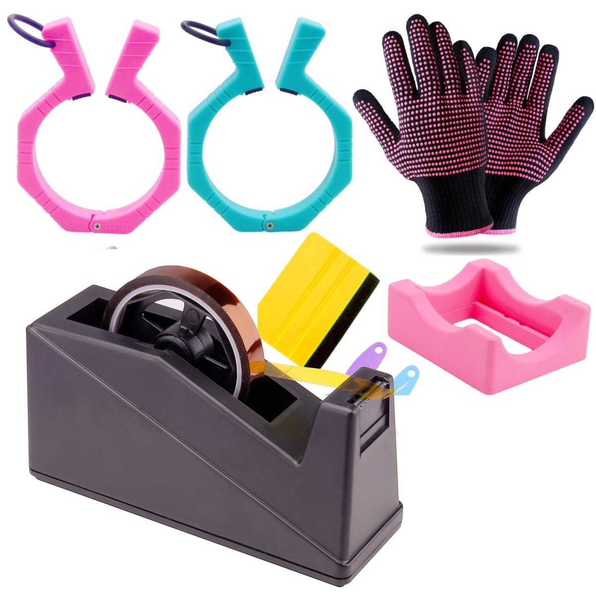 Sublimation Tumblers Pinch,Pincher Perfect Tumbler Clamp Clip for 20 Oz Sublimation Blanks Tumblers Pinch Perfect Clamp for Sublimation Paper and Glass Supplies