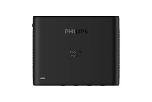 Philips PicoPix Micro 2, pico Projector, LED DLP, 5h Battery Life, HDMI, USB-C