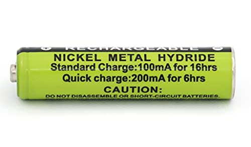BatteryDealz 1.2V NiMH AAA Rechargeable Batteries Compatible with Panasonic Cordless Telephones (8-Pack)