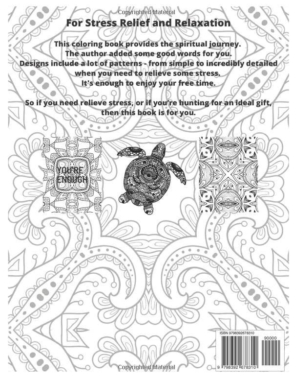 Good words for You: coloring book for adults and teens