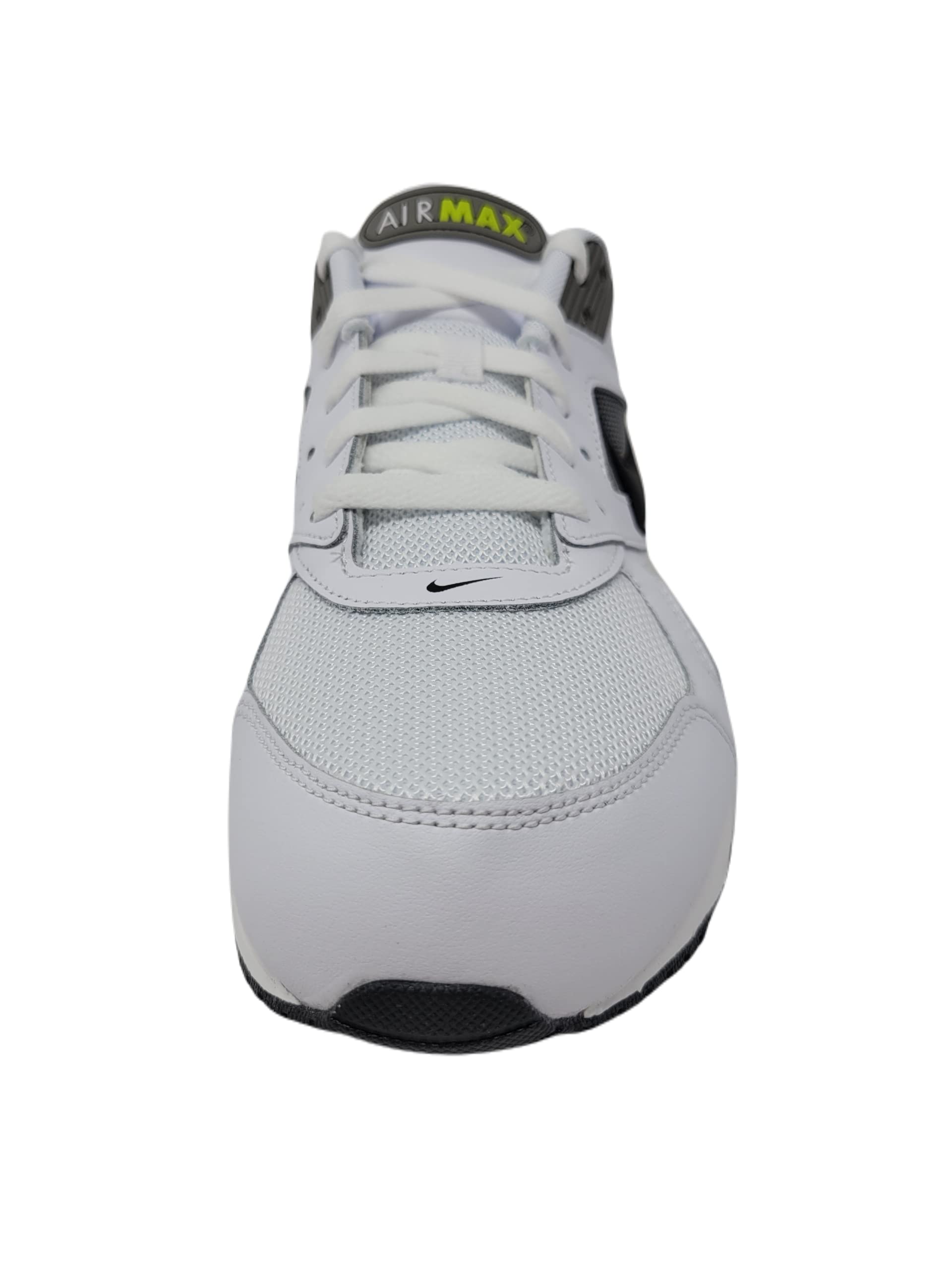 Nike Men's Air Max IVO Running Shoes, White/Black-Light Charcoal, 10.5 M US