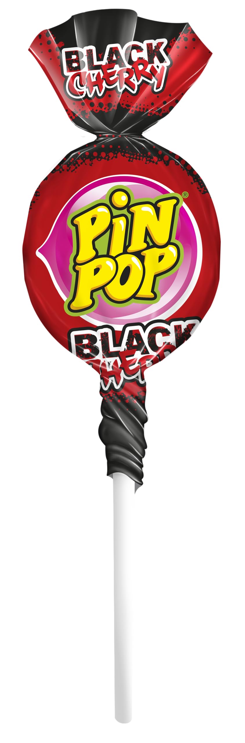 Generic Pin Pop Assorted Flavor Lollipop, 100 Count, Fruit Bubble Gum Suckers, 1800g