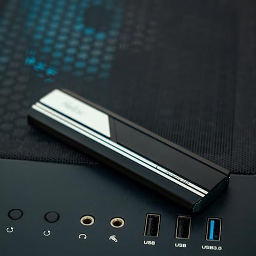 Netac 1TB Portable SSD, Up to 1050MB/s Read Speed, Type-C USB 3.2 Gen 2, External Solid State Drive, PCIe Gen3x4 NVMe 1.3, Business Travel Essential, Dust-Resistant, ZX10