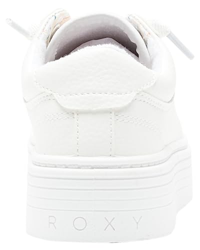Roxy Girls Rg Sheilahh 2.0 Sneaker, White, 11 Little Kid
