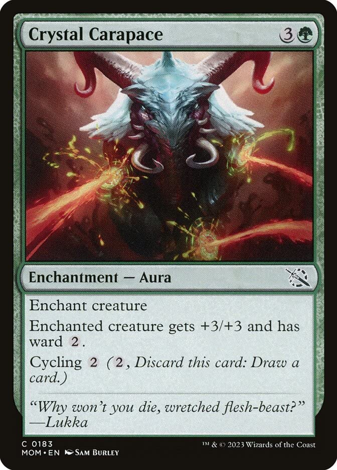 Magic: the Gathering - Crystal Carapace (183) - March of The Machine