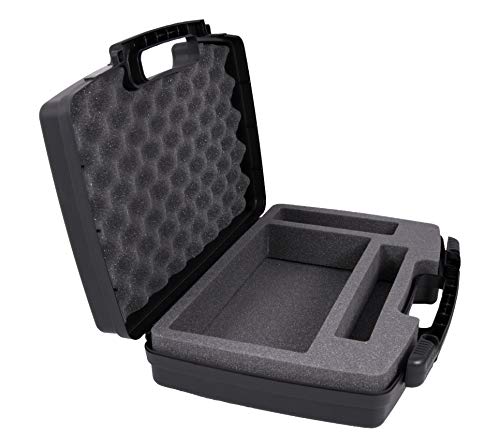 CASEMATIX Travel Case Compatible with Epson WF-100 and WF-110 Wireless Mobile Printer, Ink Cartridges, Power Adapter, Cables