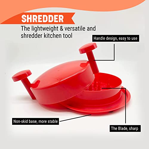 MG CUSTOM GOODS Chicken Shredder |Pro Chicken Shredding Tool| Chicken Shredder Machine is Dishwasher Safe| Meat Shredder Tool with Handles Have Non-Skid Base Suitable for Pulled Pork Beef & Chicken