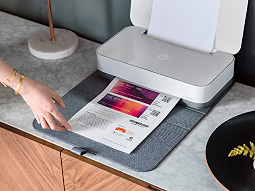 PC Universal Tango X Smart Wireless Printer with Indigo Linen -Cover β Mobile Remote Print, Scan, Copy, HP Instant Ink 3-Port USB Charger