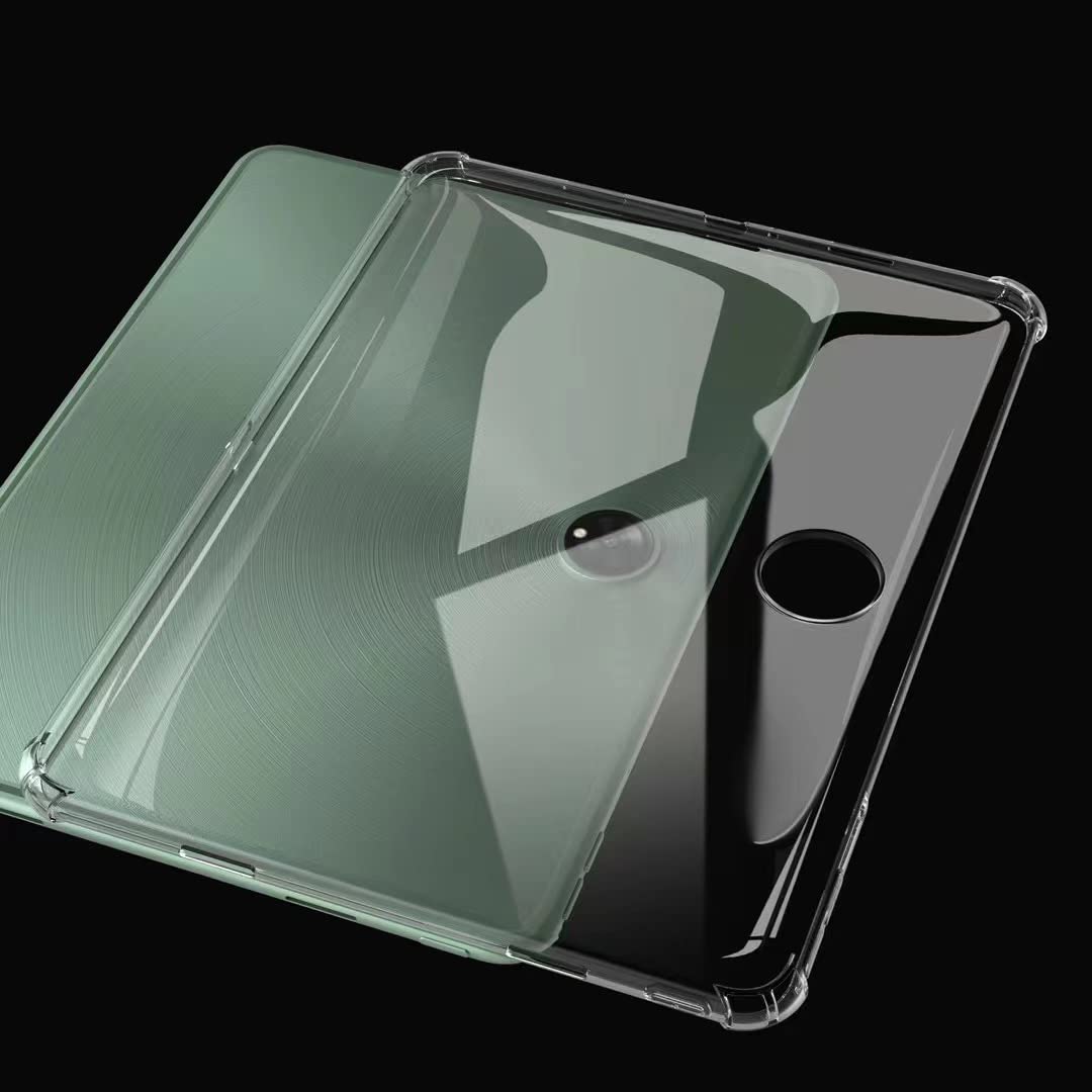 Zeking for OnePlus Pad (2023) Case, Crystal Clear Transparent Reinforced Corners TPU Shock-Absorption Flexible Case Cover for OnePlus Pad 11.61"(2023) (Clear)