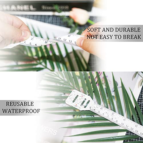 Laosh 3PCS Sublimation Tumblers Tool Kits with Tumblers Width Measurer, Heat Gloves, Mini Squeegee, Use for Heat Press Sublimation Blanks Tumblers Skinny Straight Cup