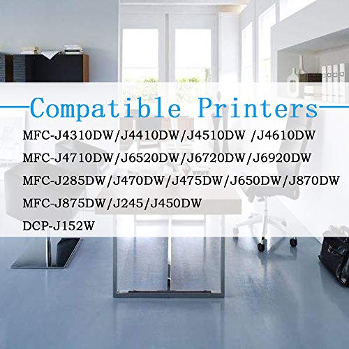 ColorPrint (6-Pack, 2C, 2M, 2Y) Compatible LC-103XL Ink Cartridge Replacement for Brother LC103 LC103XL LC101 Used for MFC-J870DW MFC-J470DW MFC-J450DW MFC J4310DW J4410DW J6920DW J475DW Printer