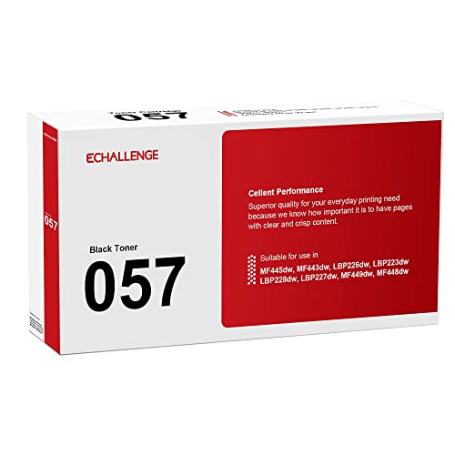 057 Black Toner Cartridge Compatible for Canon 057 057H CRG-057 Work with ImageCLASS MF445dw MF448dw LBP226dw LBP227dw MF449dw LBP228dw MF445 Laser Printer Ink (1 Black)