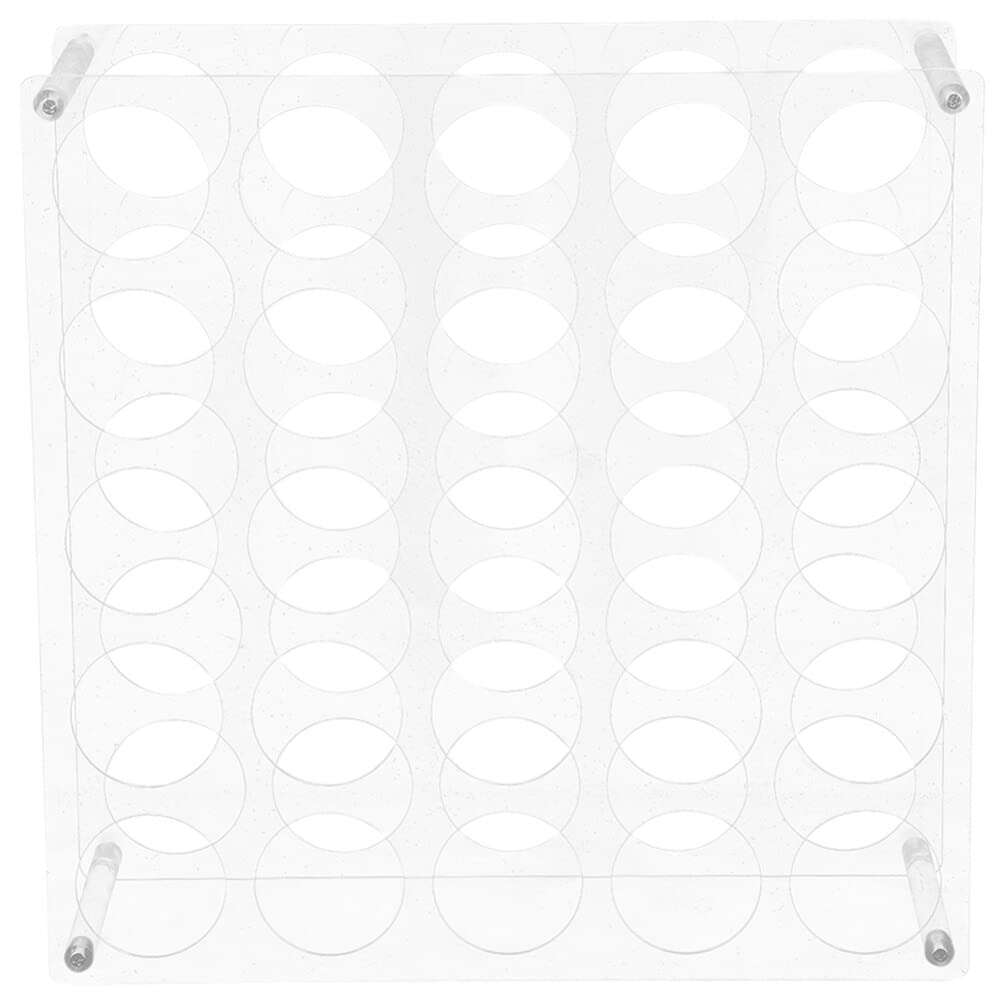EXCEART Roll Acrylic Display Shelves Acrylic Trays for Display Acrylic Vinyl Storage high-Grade Acrylic Clothes Hanging Rack Stand Food Display Stands Vinyl Organizer for Albums Audio Bulk