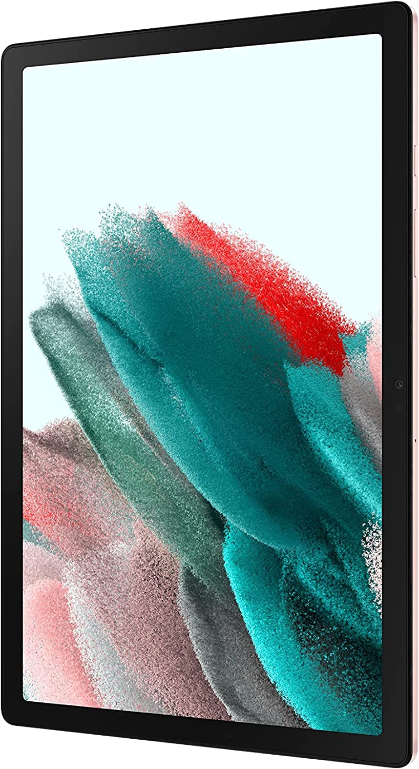 SAMSUNG Galaxy Tab A8 Android WiFi Tablet, 10.5'' Touchscreen (1920x1200) LCD Screen, 4GB, 64GB, Bluetooth, Android 11 OS, Pink Gold + Accessories