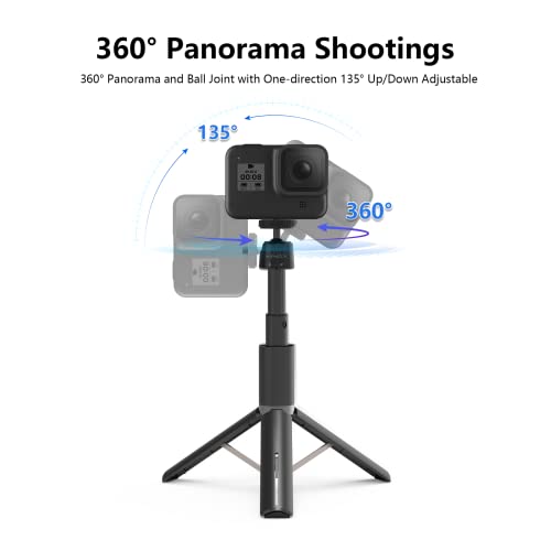 WiFi Bluetooth Projector with 12 inch Lightweight Tripod Stand, WEWATCH 8500L Portable Movie Projector for Home Outdoor, 1080P Video and 260" Display Supported, Use with TV Stick, HDMI, iOS, Android
