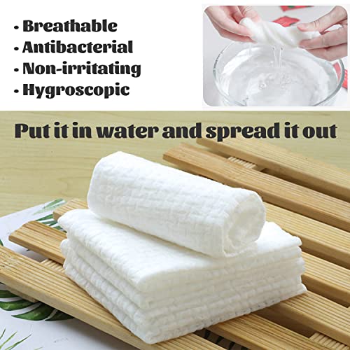Compressed Towel, Disposable Face Compressed Towels, Soft Compressed Hand Wipe, Portable Compressed Coin Tissue for Travel/Home/Outdoor Activities(9.4X10.8in/20PCS)