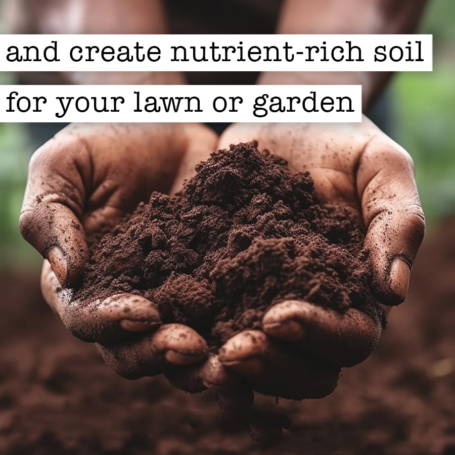 Redtail Organics Bokashi Primo with Alfalfa Meal: A Quick and Easy Way to Compost Food Waste and Give Your Soil A Nutrient-Rich Boost. Powered by RTO Biotics! (Primo 1 Gallon)