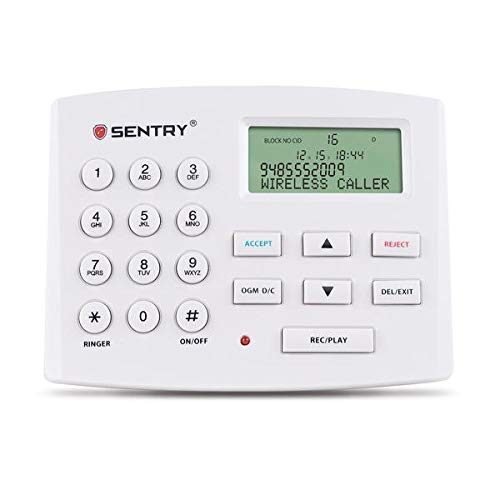 Sentry Call Blocker 3.1, Most Effective Spoof Call Blocker, Blocks 100% ROBOCALLS, Scammers, Election Calls, Telemarketers, Solicitors.